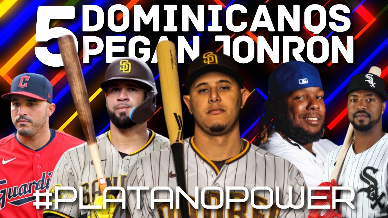 Manny Machado, Vladimir Guerrero Jr, Gary Sánchez, Eloy Jiménez y Ramón ...