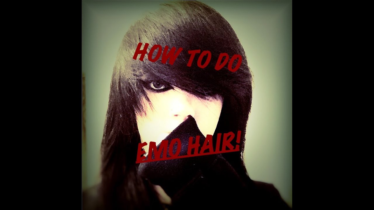 HOW I DO MY EMO HAIR - YouTube