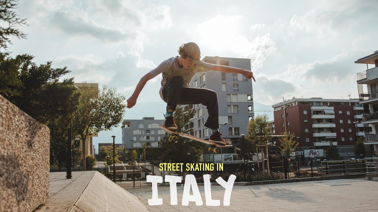 A DAY OF STREET SKATING IN ITALY - YouTube