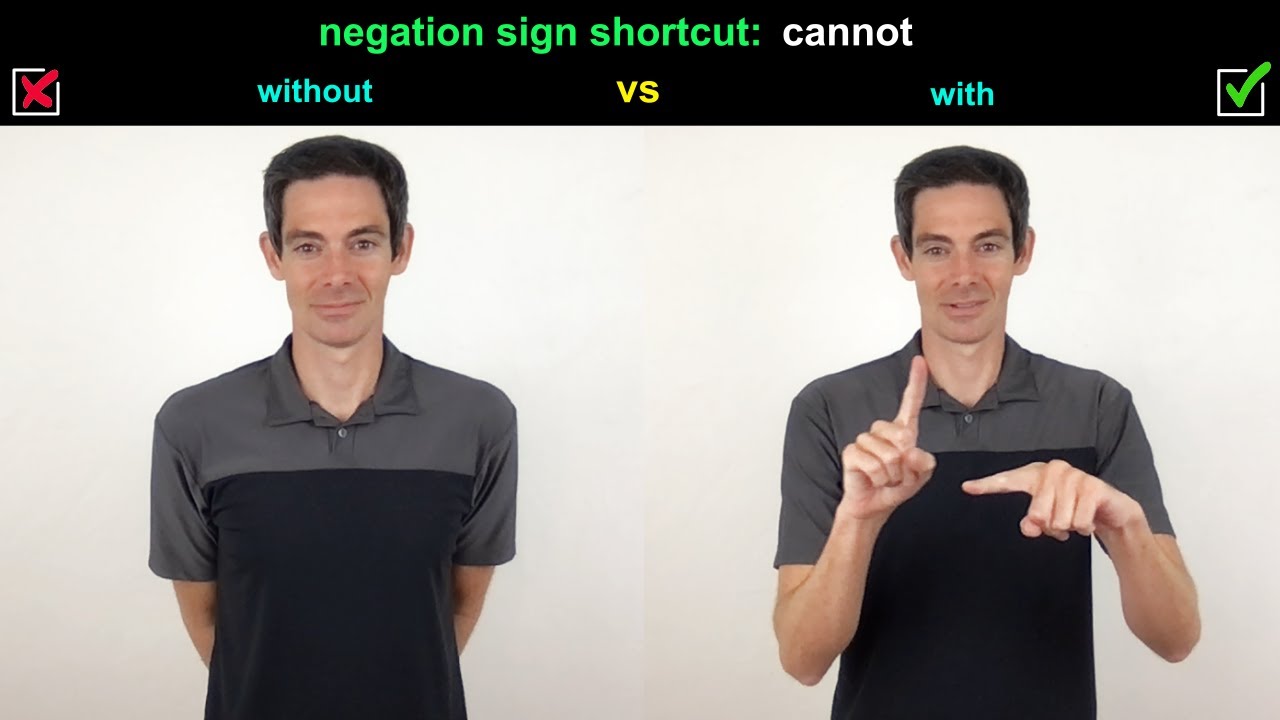 Negation Sign Shortcut - YouTube