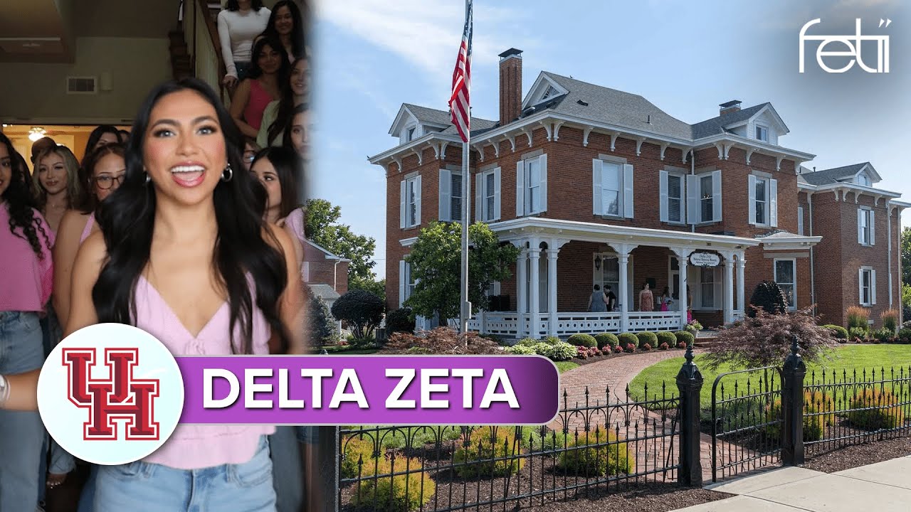 Delta Zeta at University of Houston House Tour - YouTube