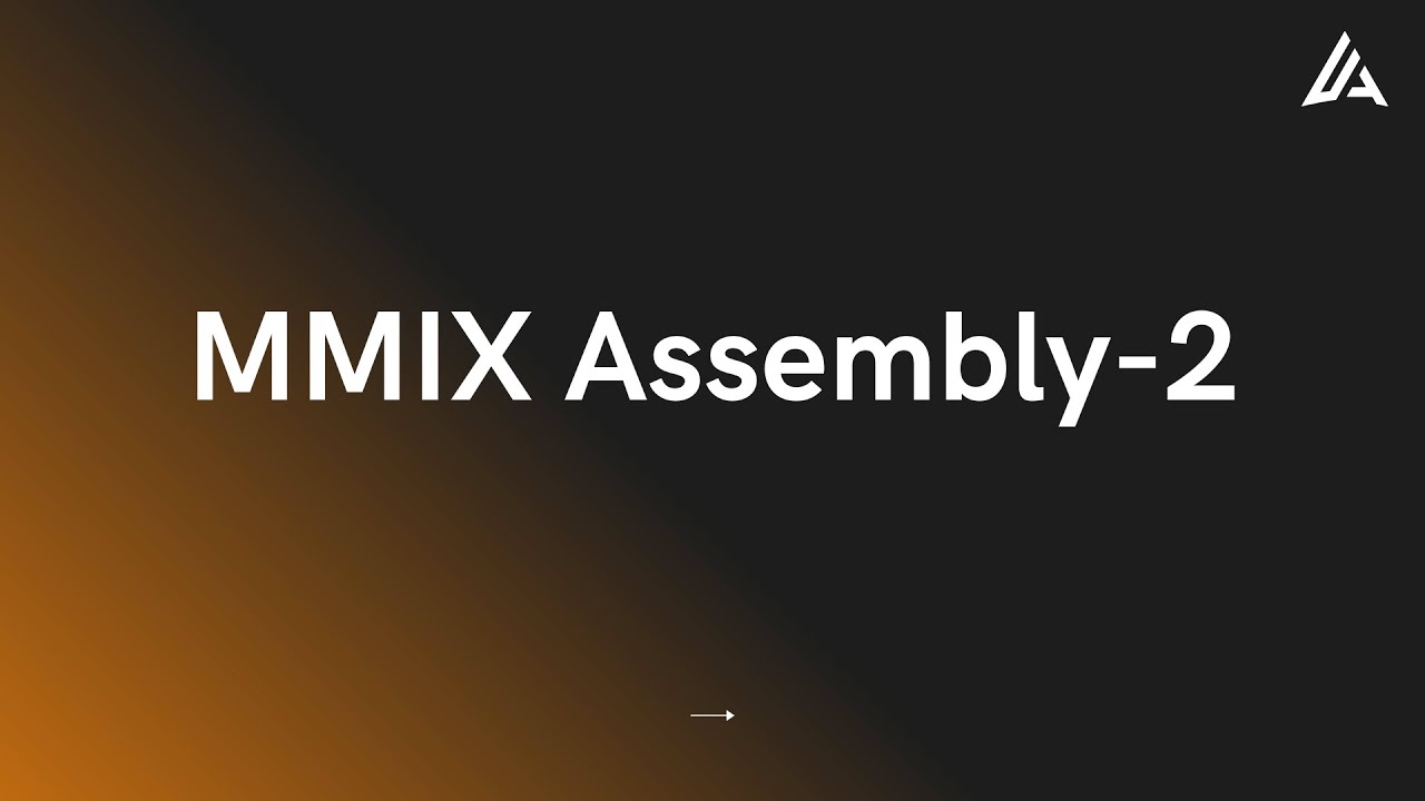 MMIX Assembly Dersleri-2/ Temel Matematik İşlemleri - YouTube