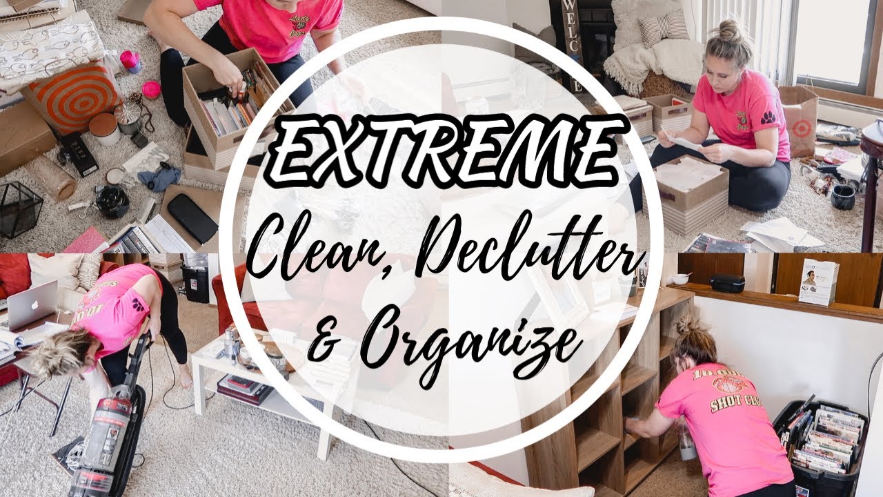 KONMARI DECLUTTER WITH ME | KONMARI METHOD | Clean And Declutter With ...