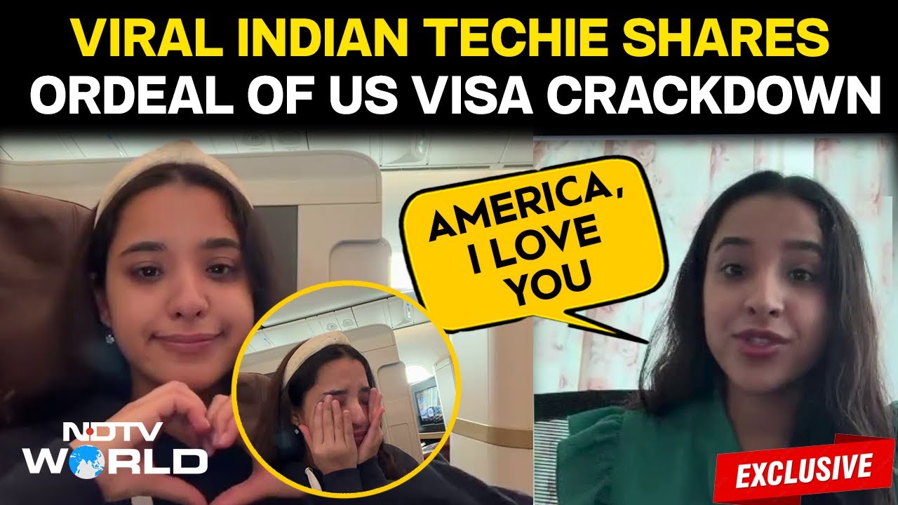 Ananya Joshi Visa | Indian Techie's Emotional Goodbye Goes Viral ...