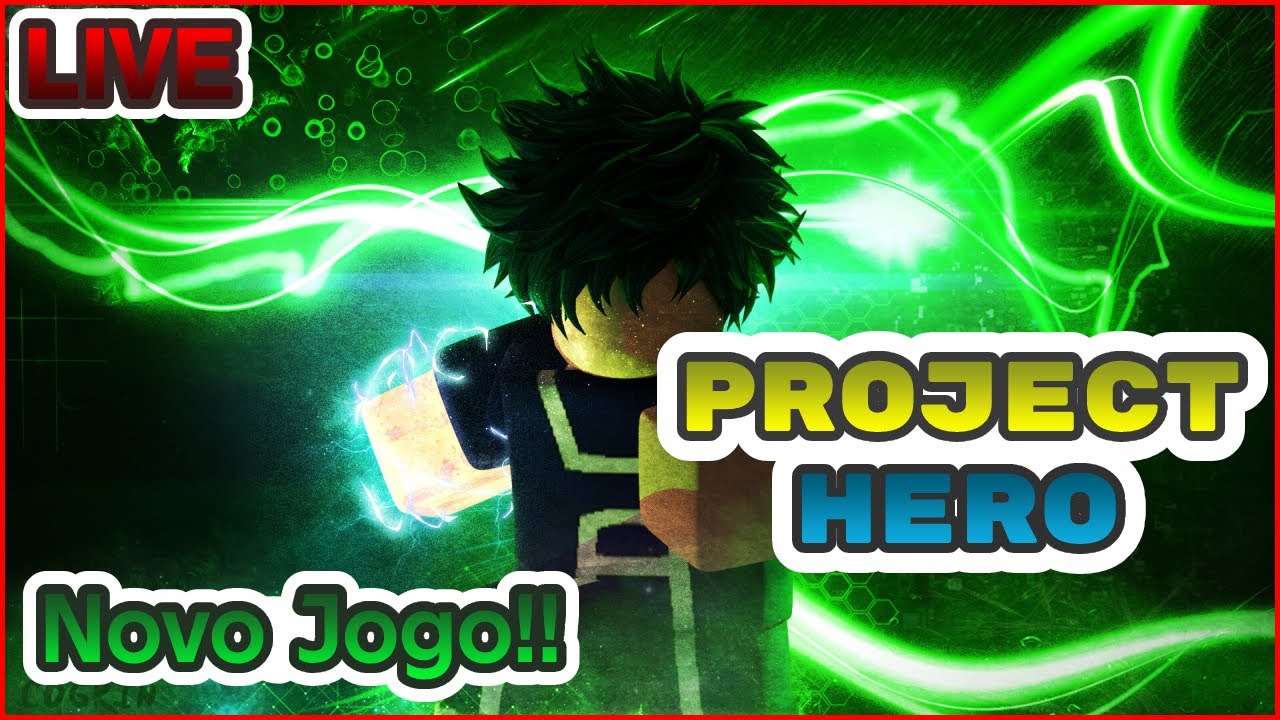 🔴Live🔴Novo jogo de My Hero Academia🔴Project Hero🔴 - YouTube