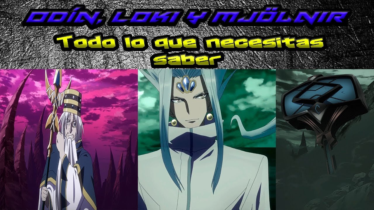 Odín, Loki y Mjölnir| Todo lo que necesitas saber| High School DxD ...