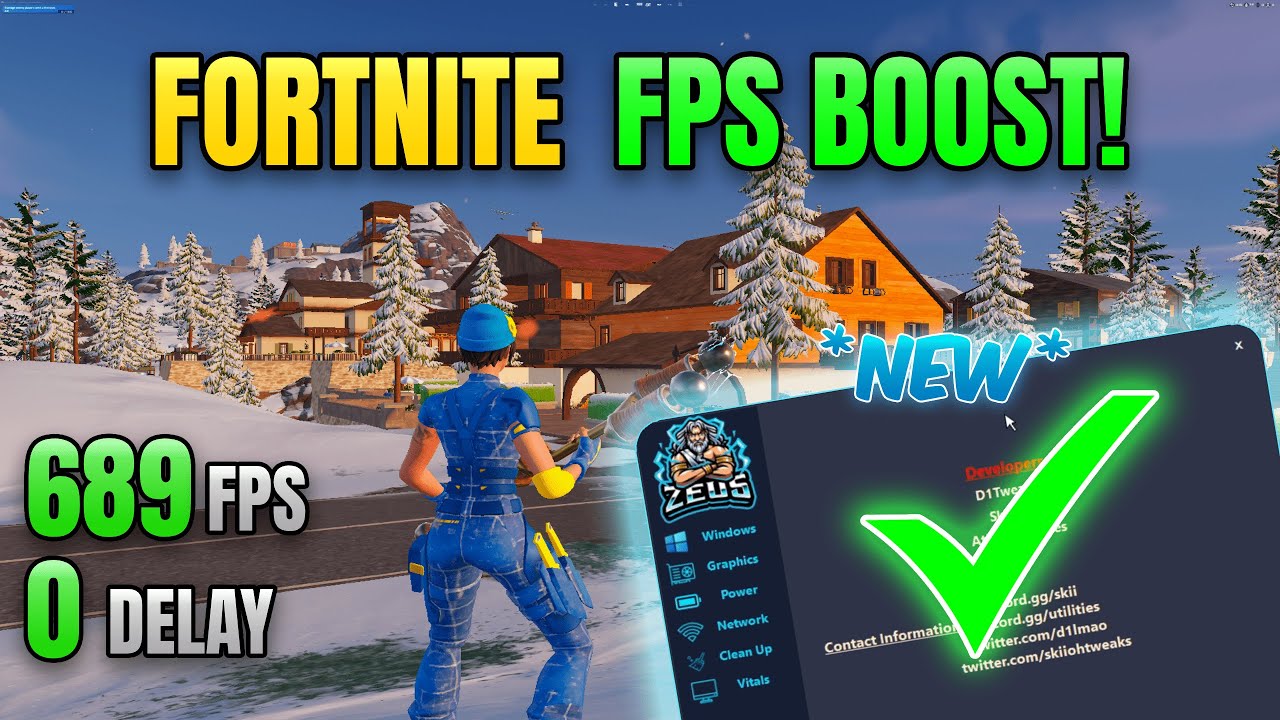 *ULTIMATE* FPS Boosting Tool of 2024... (Boost your FPS, Lower Input ...