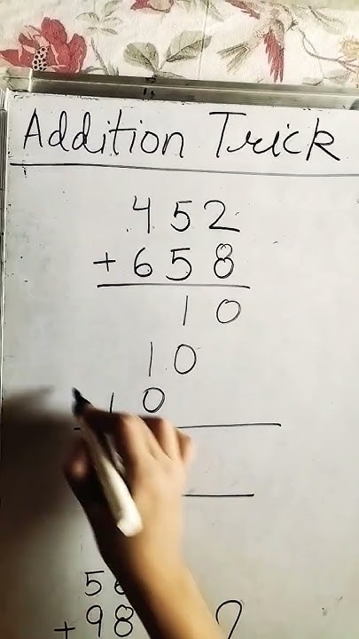 Addition trick #maths #viralshorts #shorts #shortsvideo #addition #reet2025 #rpsc #mathstricks ...