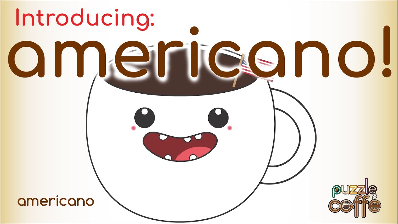 Caffè Americano - Introducing type of Coffee - YouTube