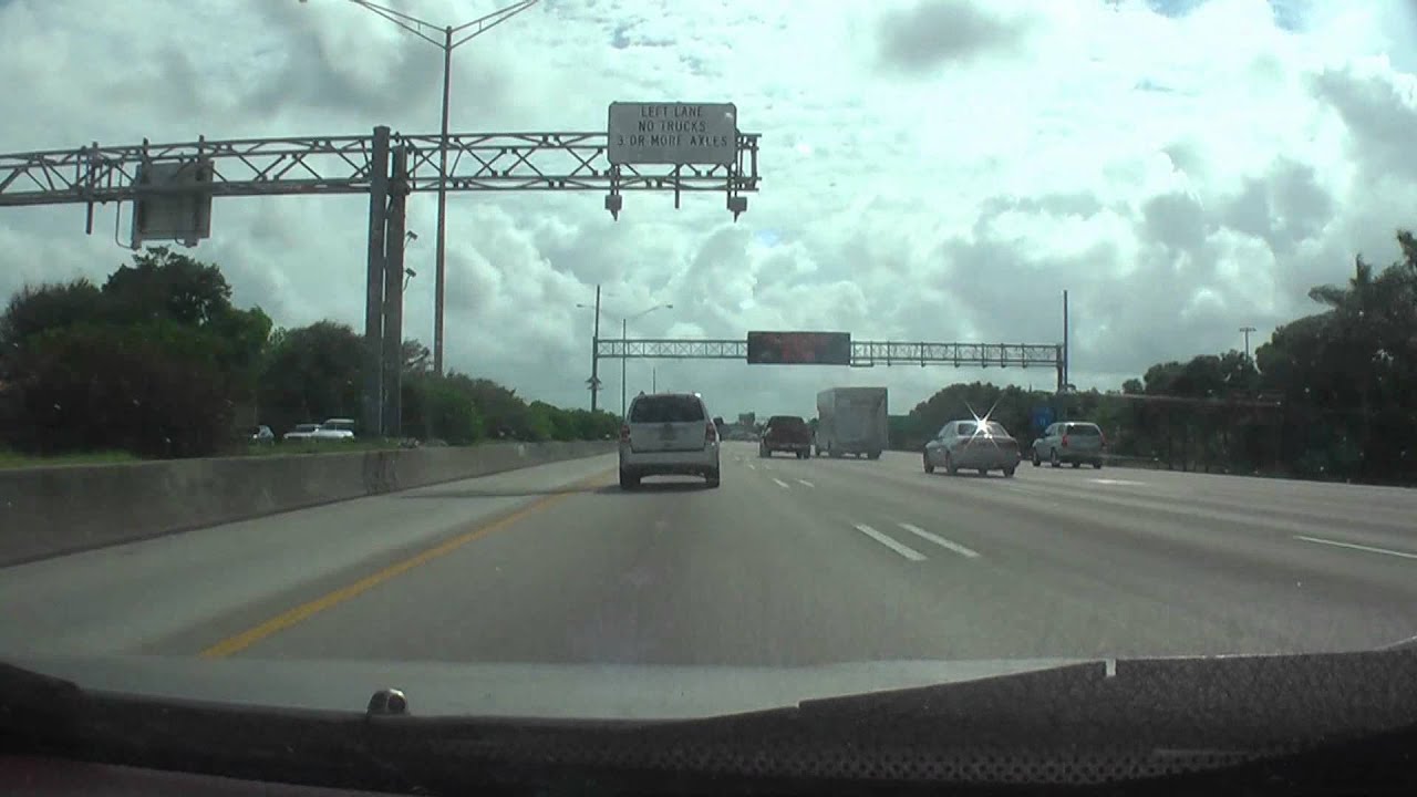 Boca Raton to Miami South Beach, My First Time lapse - YouTube