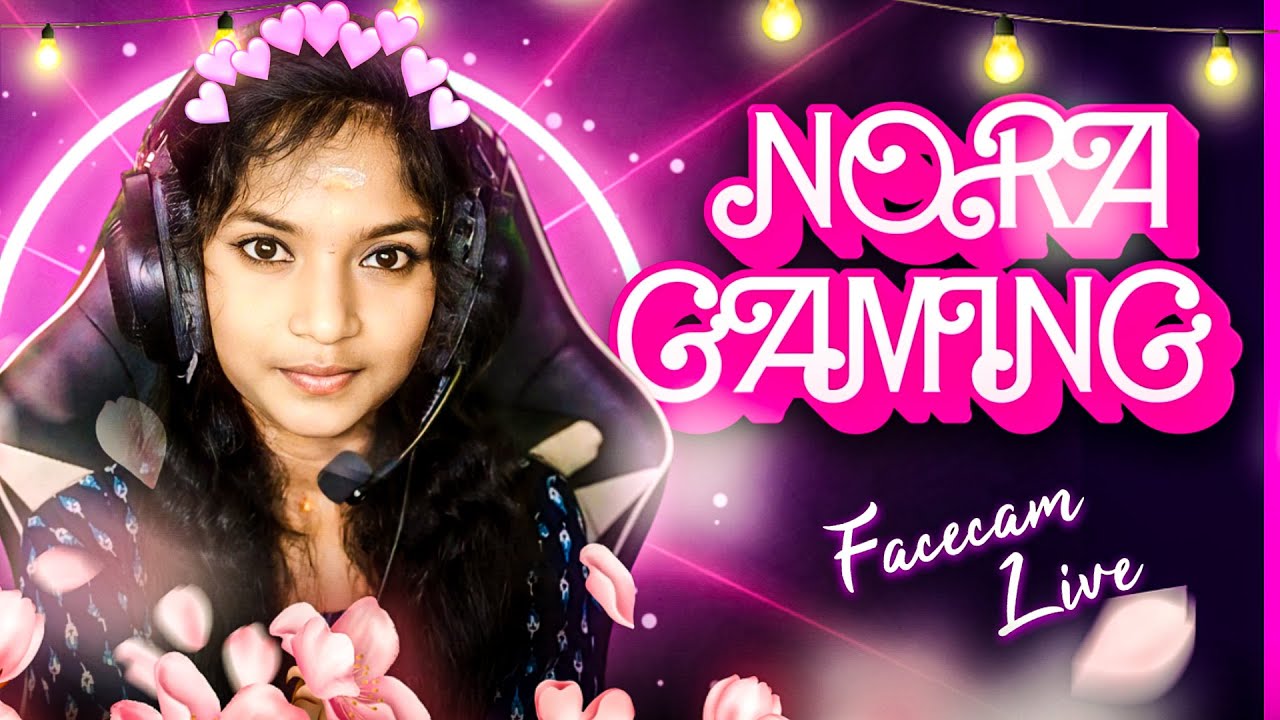 Free Fire Live with Nora gaming 💖NEW SEASON 🔥 Free Fire Live ! # ...