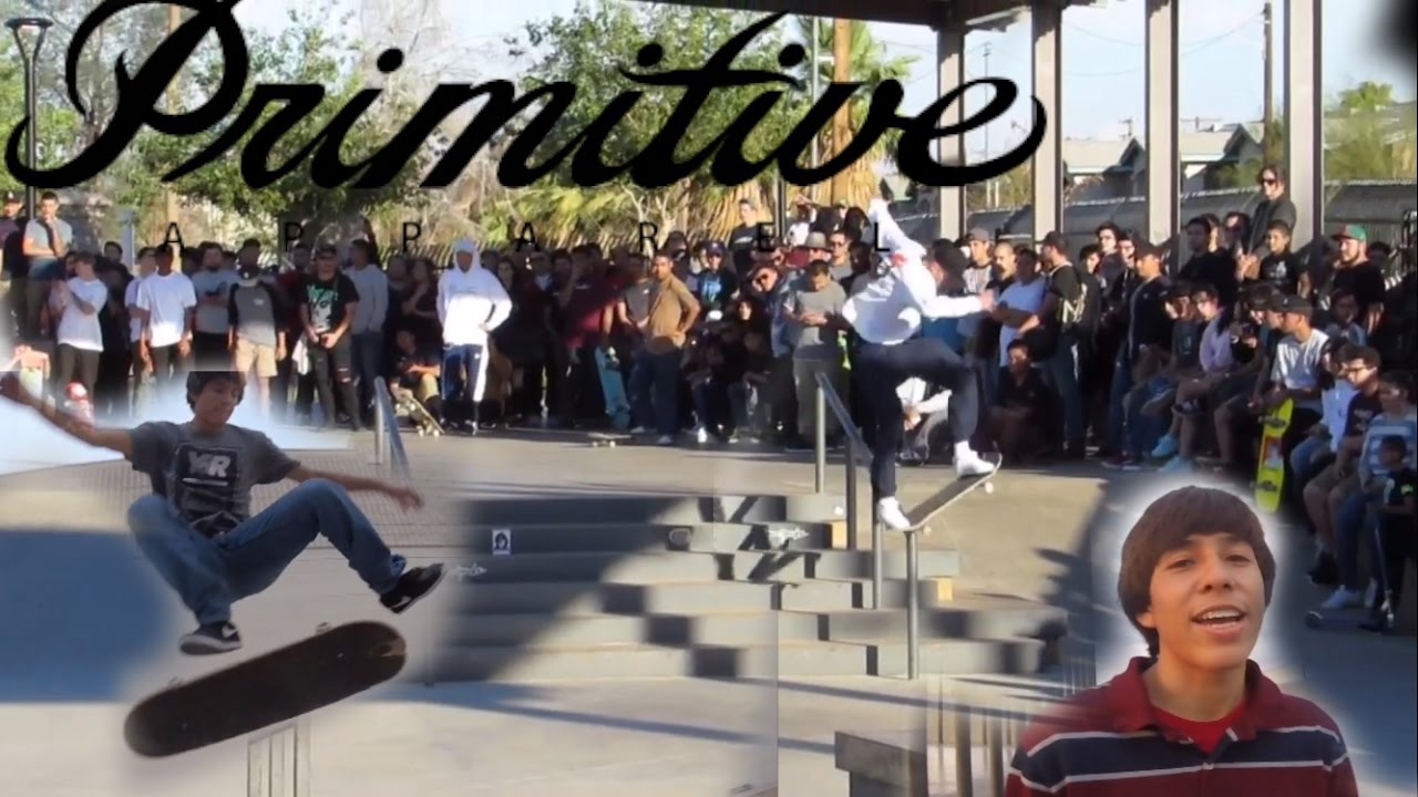 PRIMITIVE TEAM SKATE DEMO IN EL CENTRO, CA AND MORE - YouTube