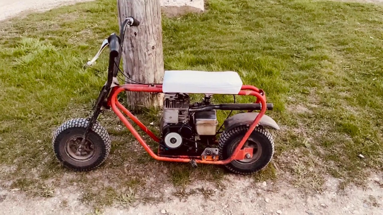 Trail Blazer and or Trail Horse Mini Bike - YouTube