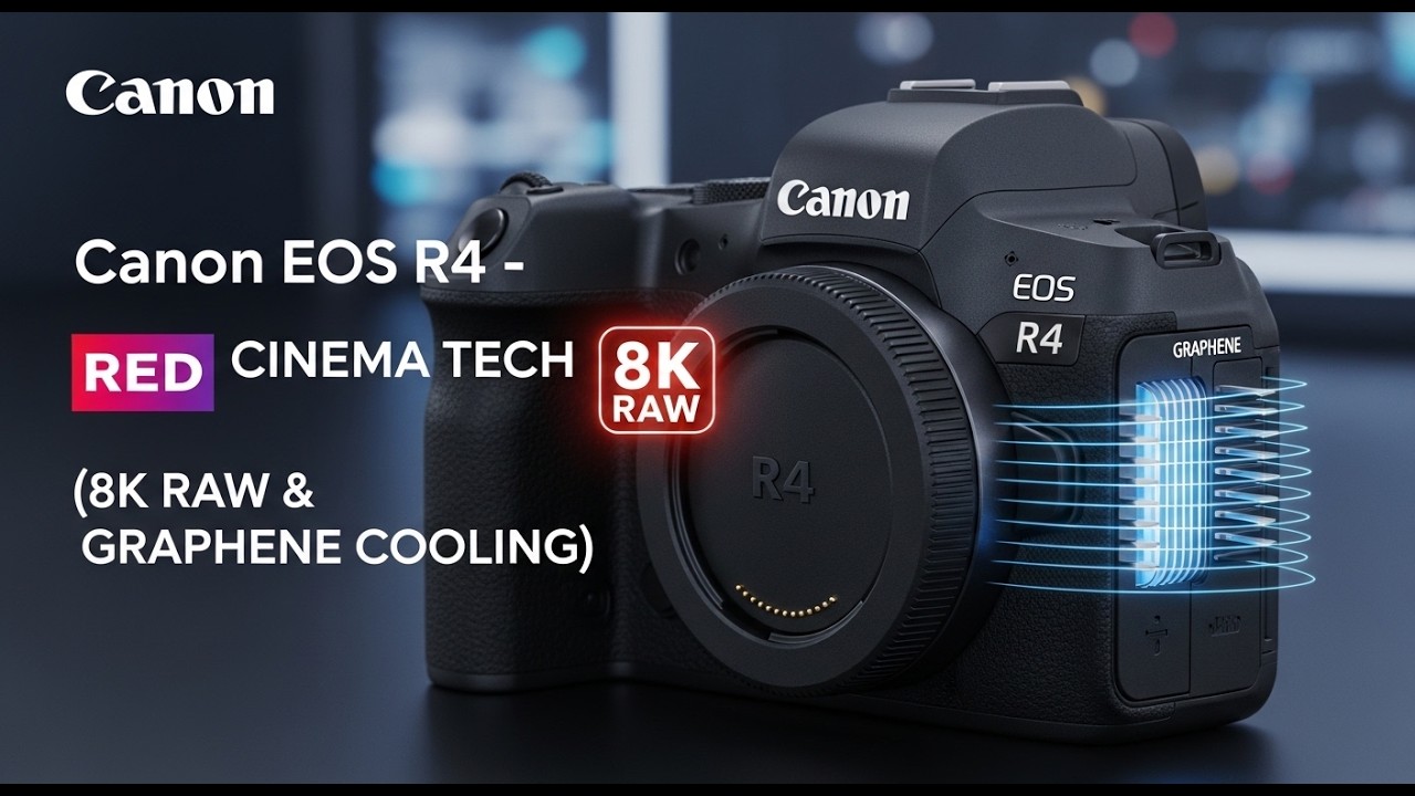 LEAKED: Canon EOS R4 Adds RED Cinema Tech (8K RAW & Graphene Cooling ...