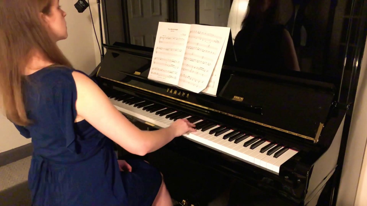 'Tis a Gift to be Simple - piano solo - Stephanie Weng - YouTube