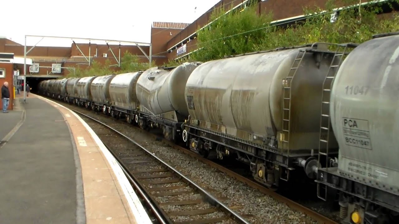 DBS Class 66, 66148, 6Z65 passing Walsall (22nd August 2014) - YouTube