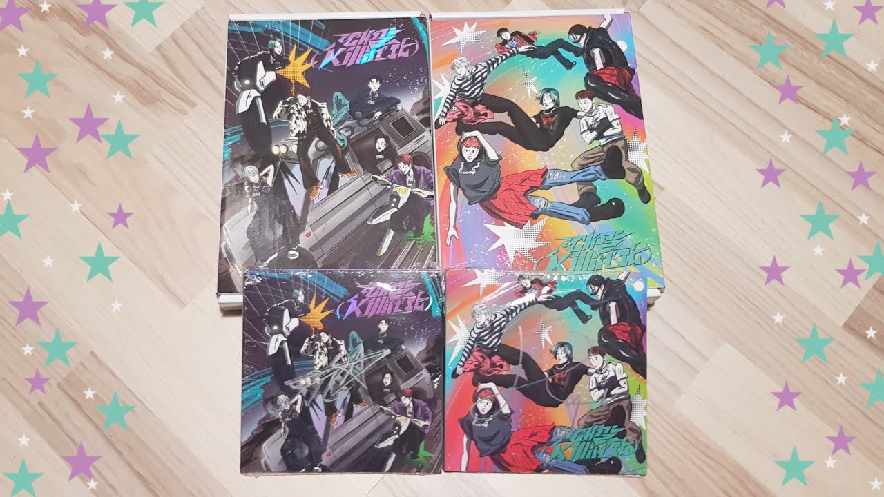 P1harmony Killin' it unboxing! ♡ (ALL versions, SIGNED & Hello82 POBS ...