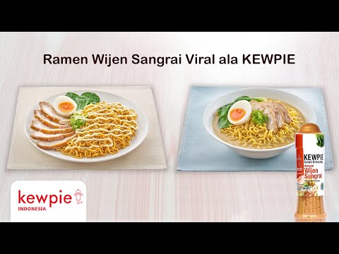 Ramen Wijen Sangrai ala KEWPIE