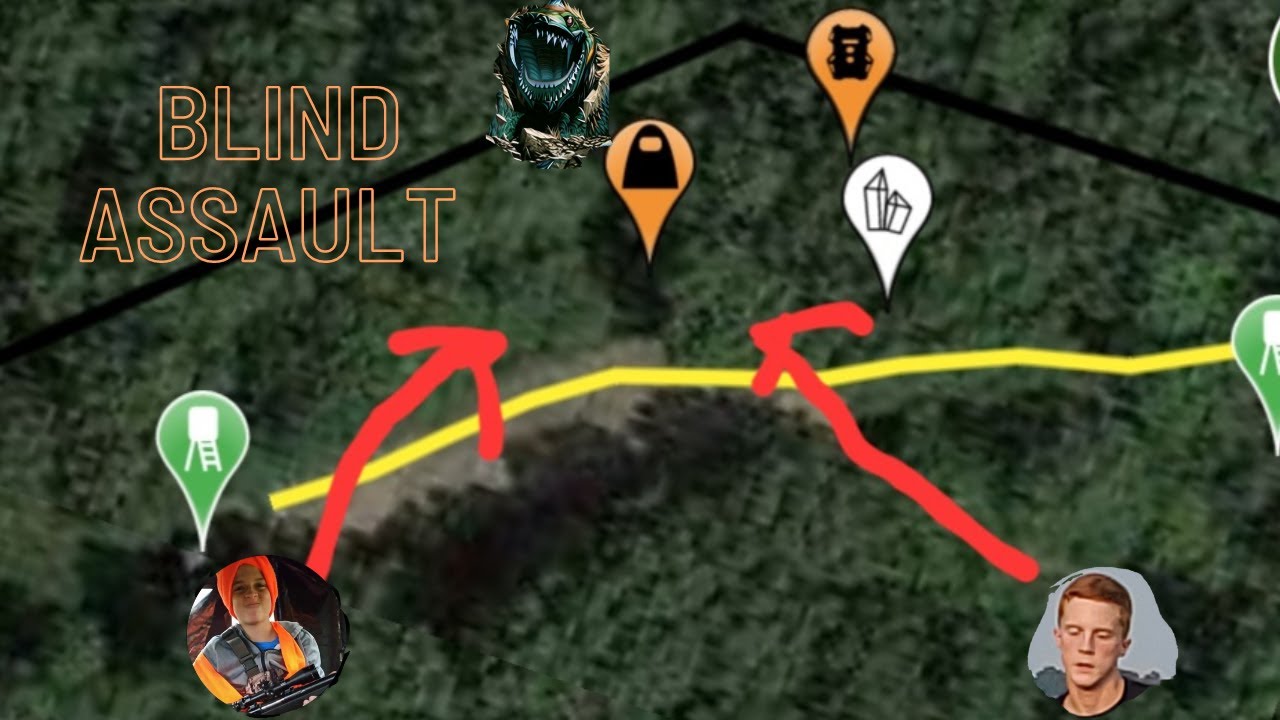 Blind Assault Airsoft match. (Full send at the end) - YouTube