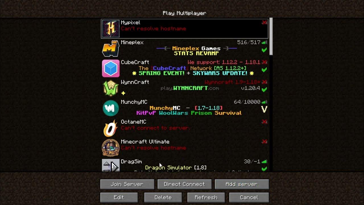 Hypixel is Down... [Part 1 Hypixel DDos 2022] - YouTube