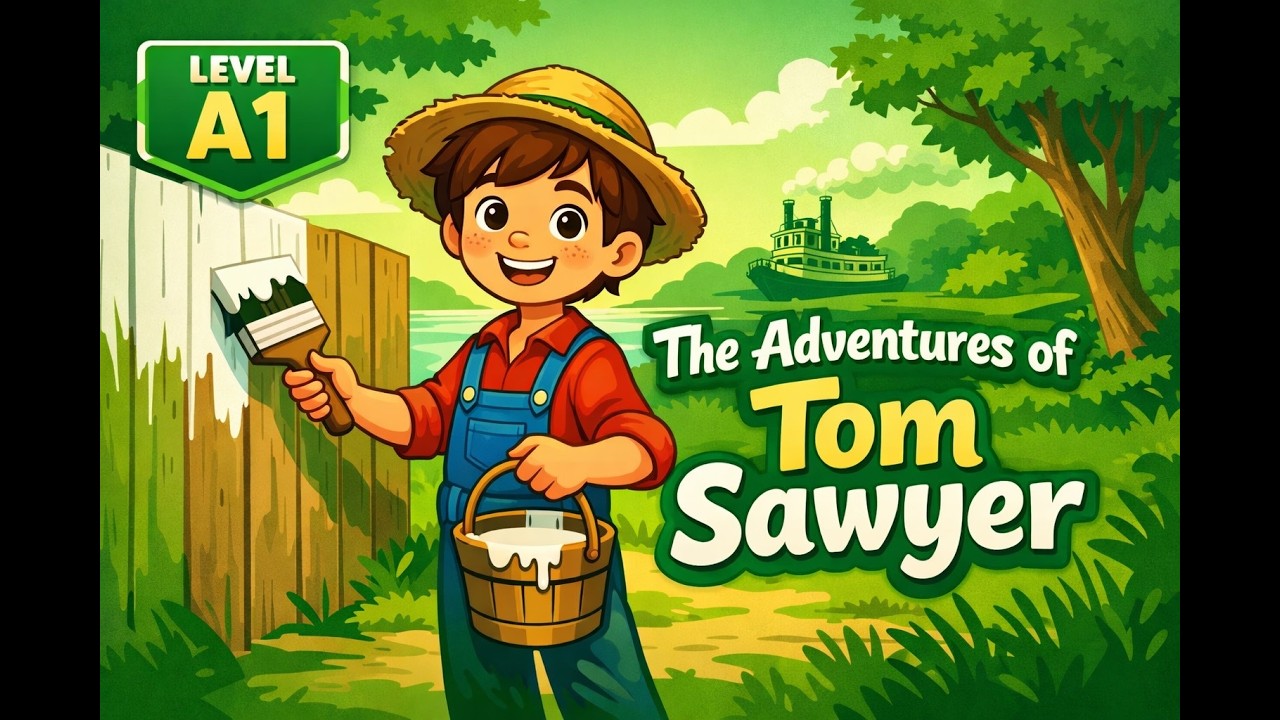 The Adventures of Tom Sawyer by Mark Twain | Level A1 | Graded Reader ...