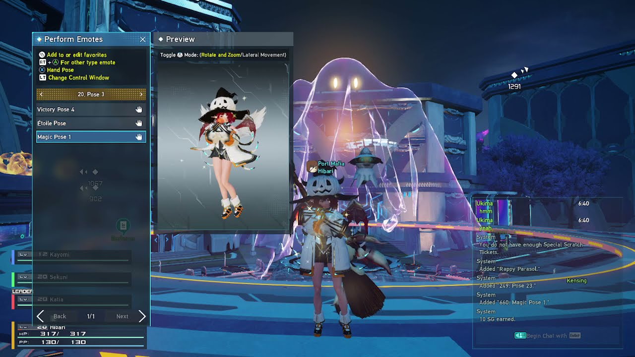 [PSO2:NGS]Trying my Luck EP2:5 Special Scratch Tickets Halloween ...