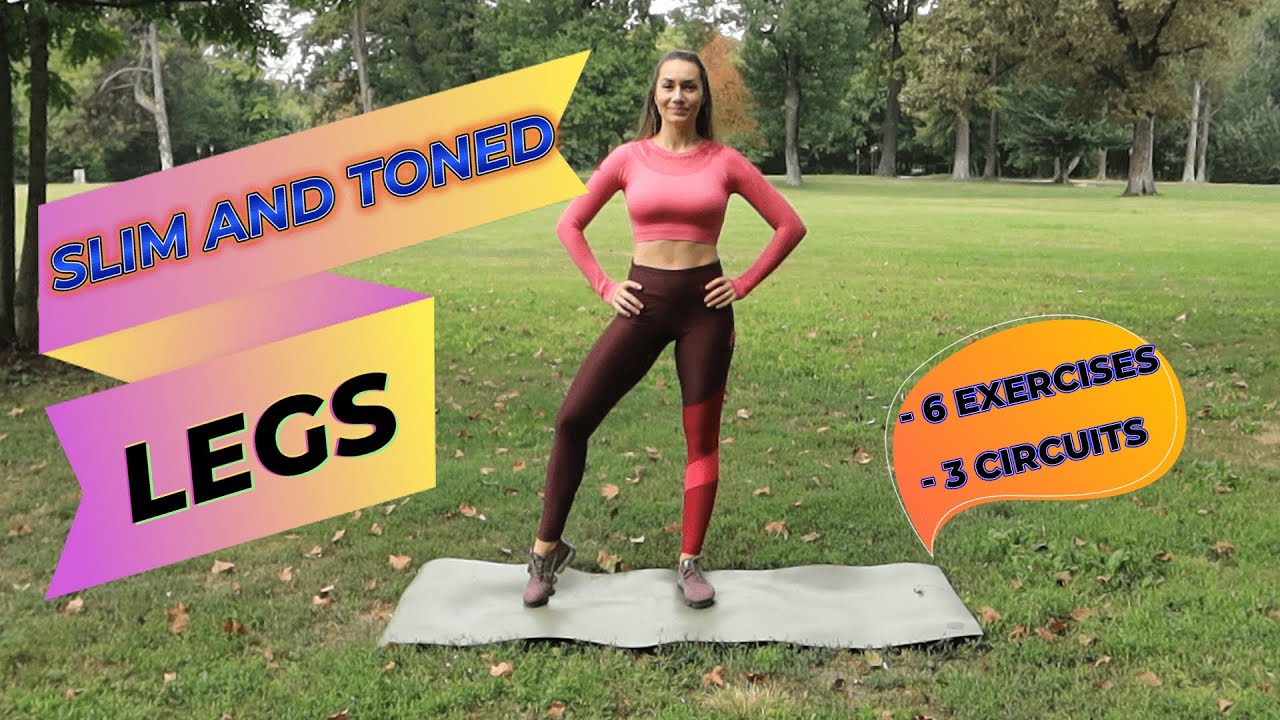SLIM and TONED LEGS | Lower body fat burn workout. - YouTube