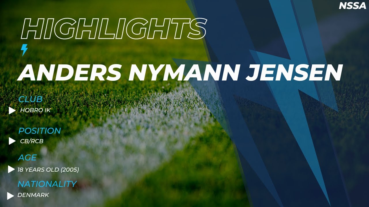 Anders Nymann Jensen I RCB I Hobro IK - YouTube