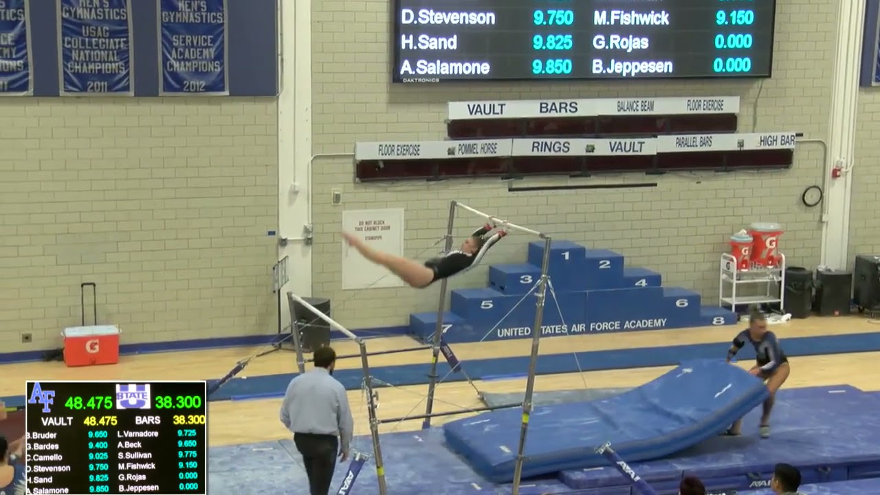 Tori Loomis (Utah State) 2020 Bars - YouTube