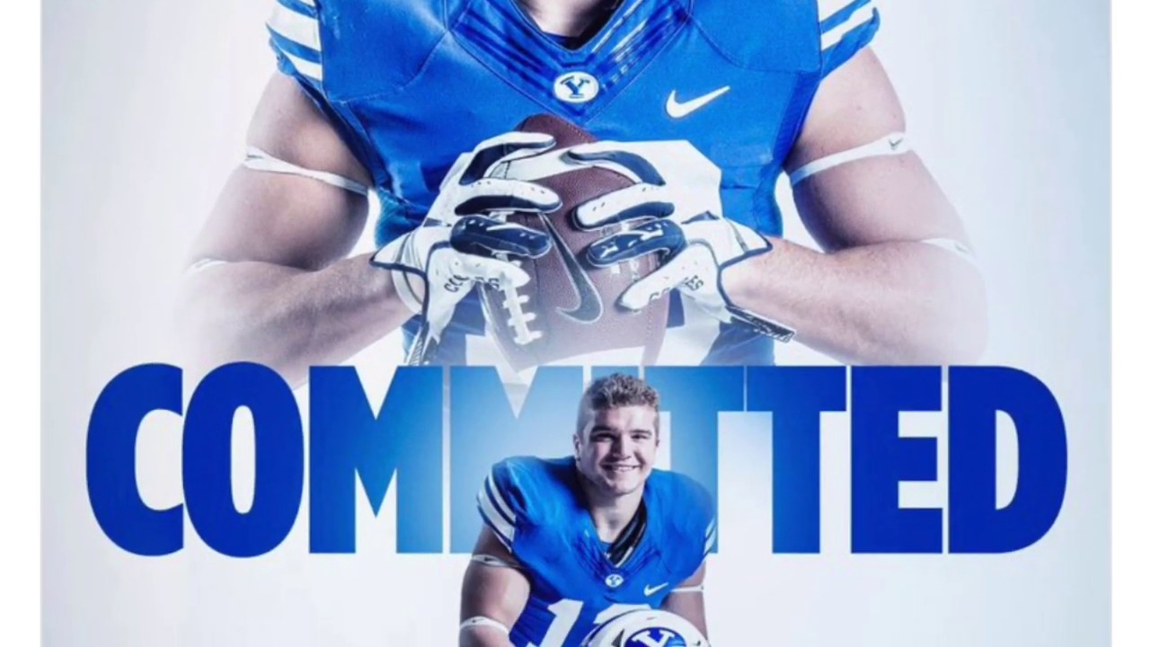 Lone Peak fullback Masen Wake commits to BYU - YouTube