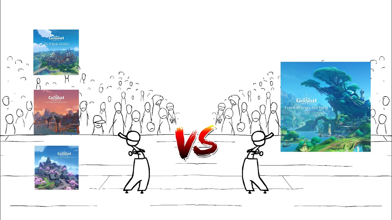 Music Battle Versus Sumeru - YouTube