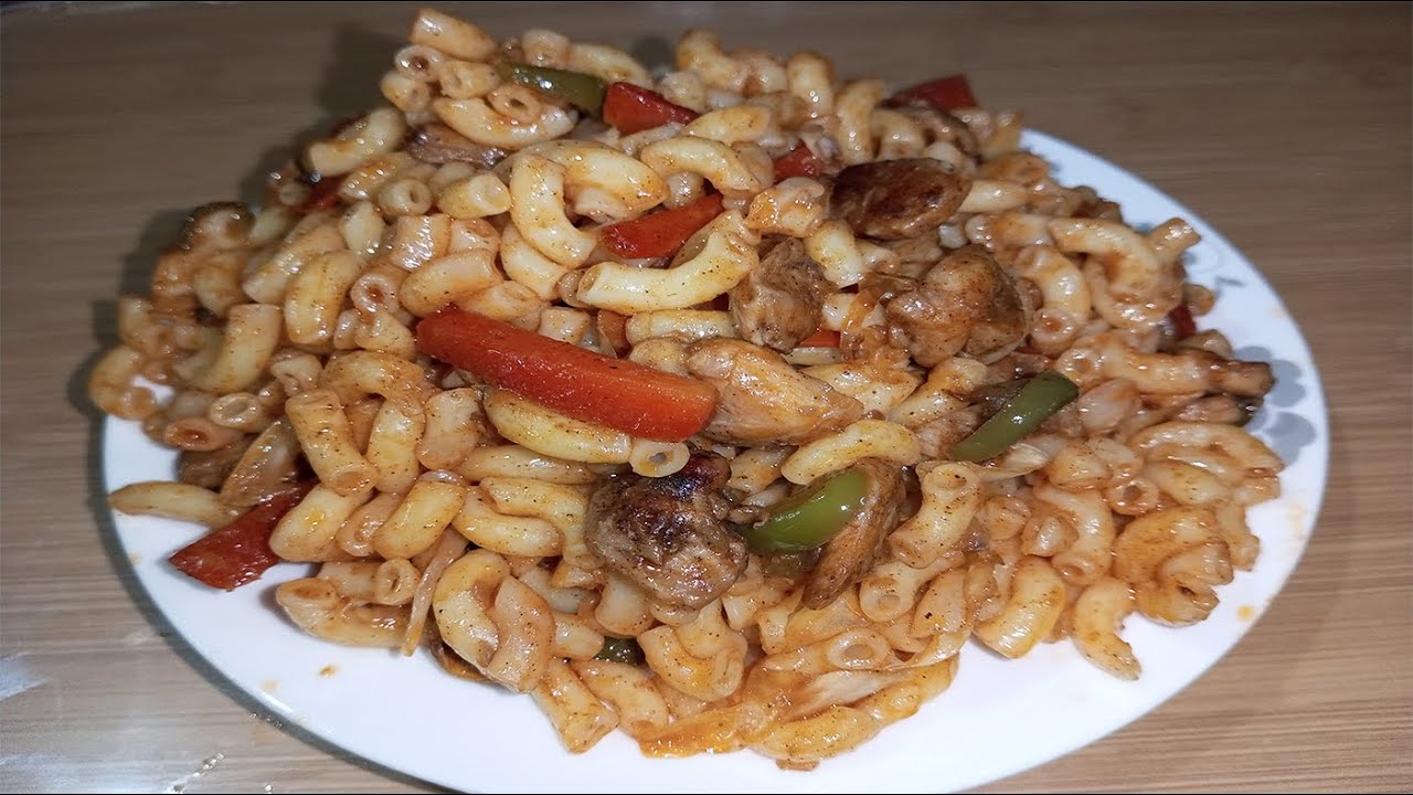 Macroni Pasta full of Vegetables & Chicken for your Lunch Box | Afaf ...