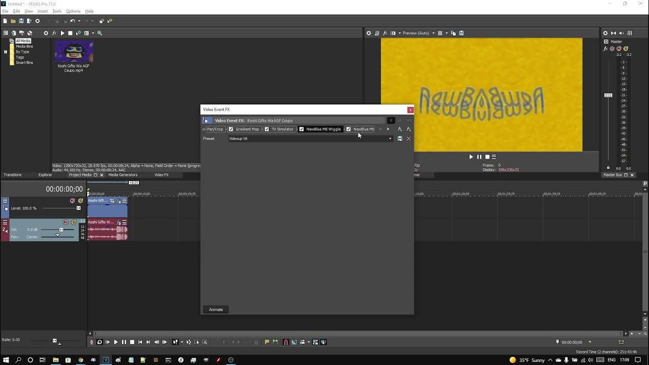 How to Make Videoup V6 on Vegas Pro - YouTube