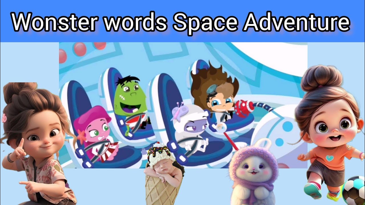 Kids Learn Daily Words with Wonster Words Space Adventure#3 - YouTube