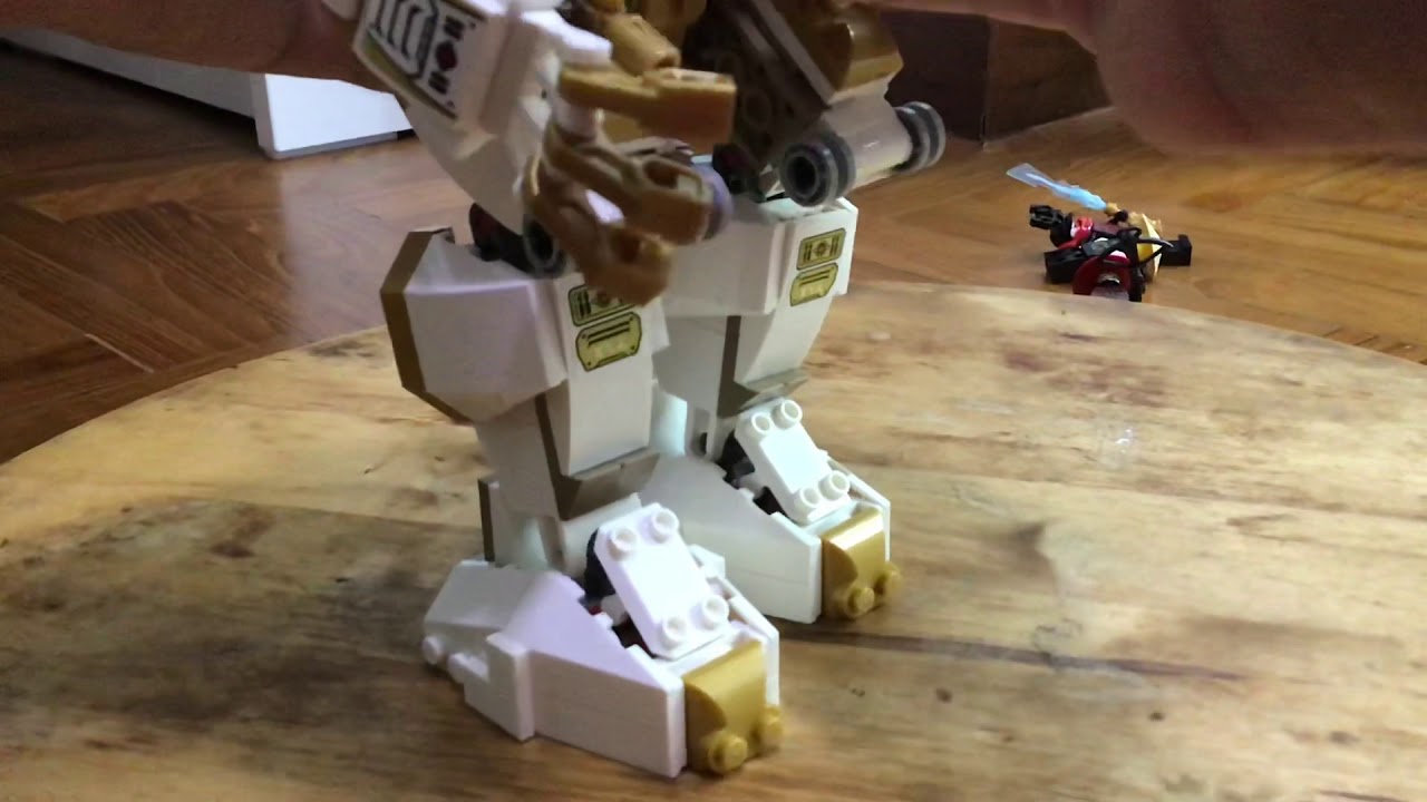 WE GOT THE GOLDEN MECK! LEGO ninjago review - YouTube