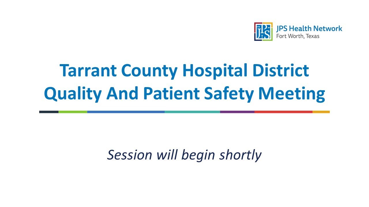 TCHD QUALITY AND PATIENT SAFETY COMMITTEE MEETING - YouTube