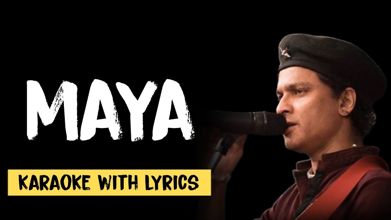 MAYA | Karaoke with lyrics | Assamese song|Assamese song karaoke - YouTube