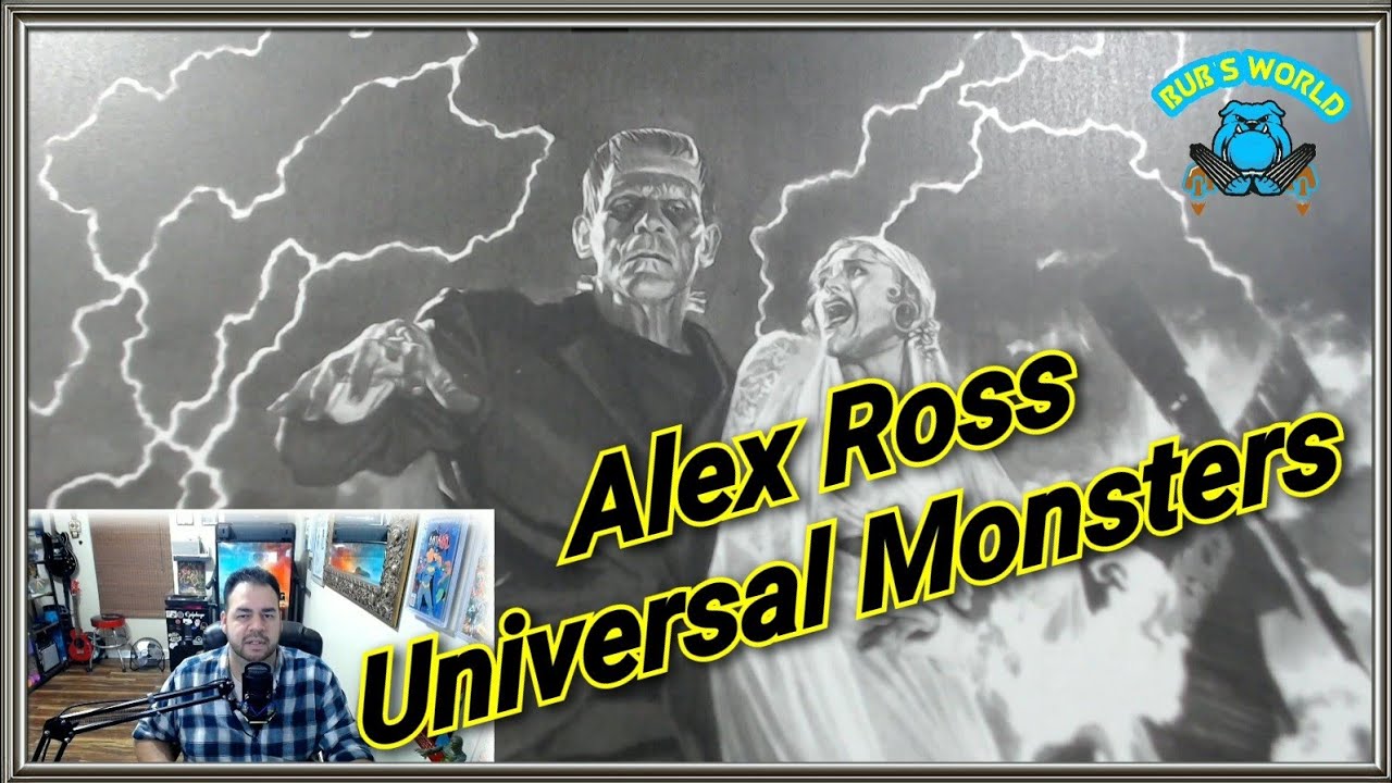 Alex Ross Universal Monsters Complete Set. - YouTube