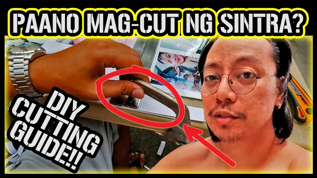 PAANO MAG-CUT NG SINTRA? / SINTRA BOARD CUTTING / DIY CUTTING GUIDE ...