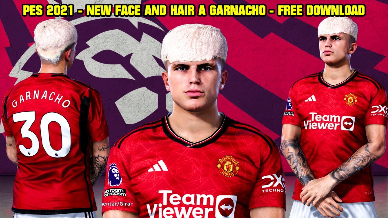PES 2021 - NEW FACE AND HAIR ALEJANDRO GARNACHO 2023 - CPK AND SIDER ...