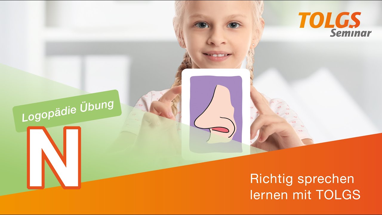 Logopädie Übung für Kinder – Wörter mit N - YouTube