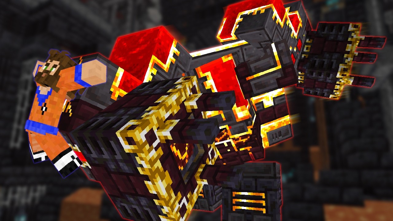 I Fought The Reworked Netherite Monstrosity from L_Ender's Cataclysm ...