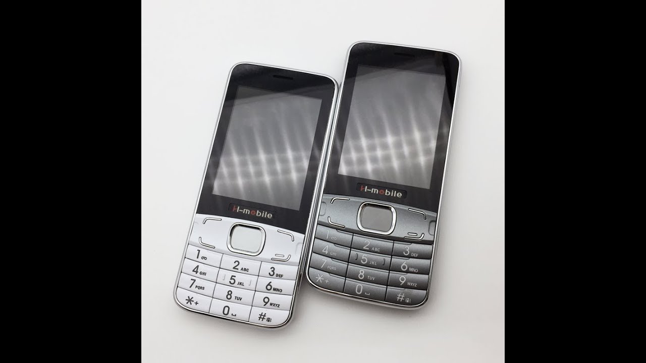 H-Mobile T3 téléphone 2G Test - YouTube