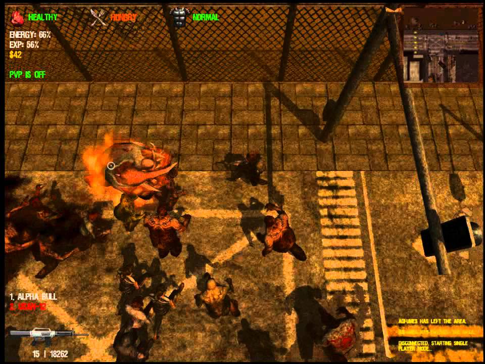 Dead Frontier: USAN-12 vs Flaming Titan - YouTube