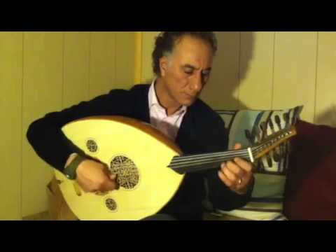 Rahim Alhaj playing oud by Alan Arthur Suits-2