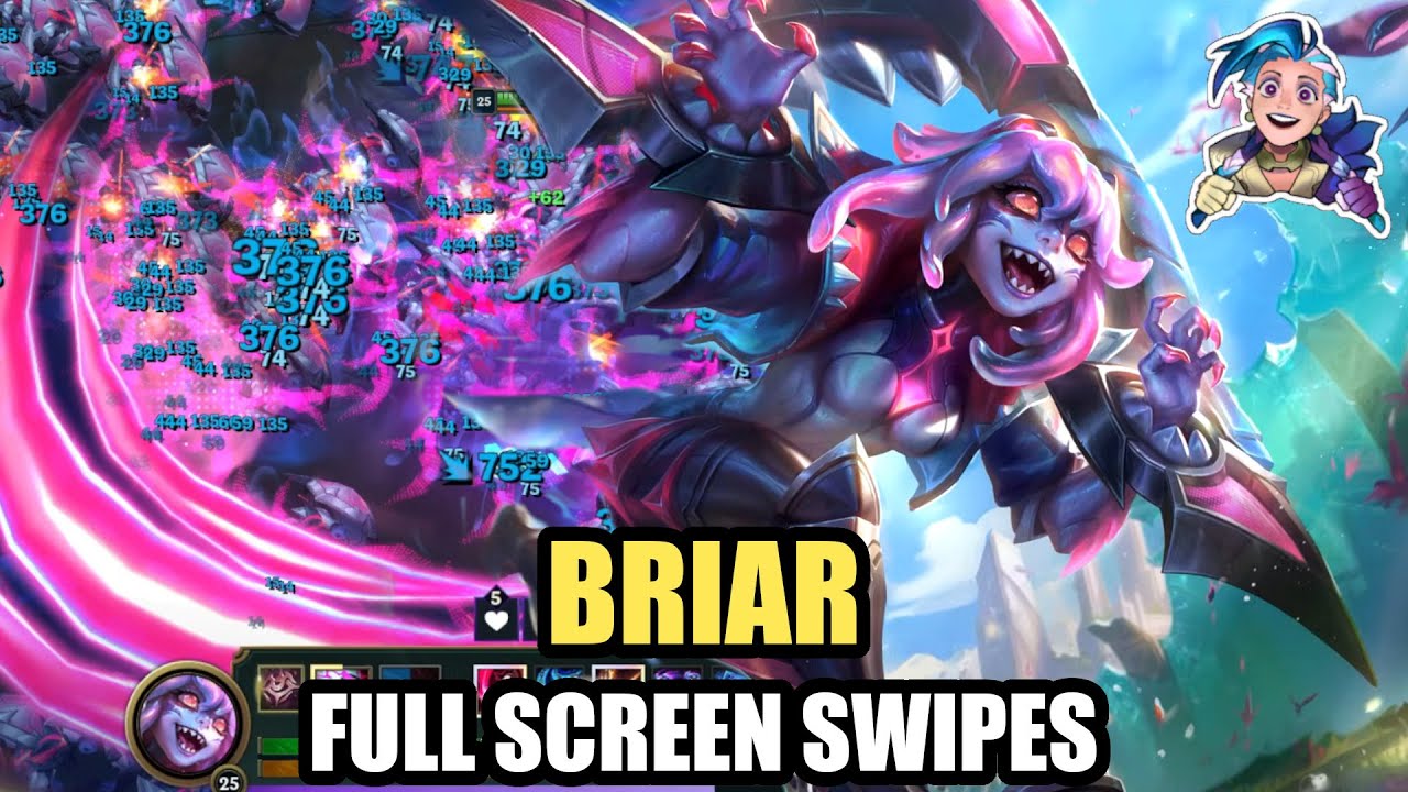 FULL SCREEN SWIPES! Briar Gets CRAZY! - Swarm - YouTube
