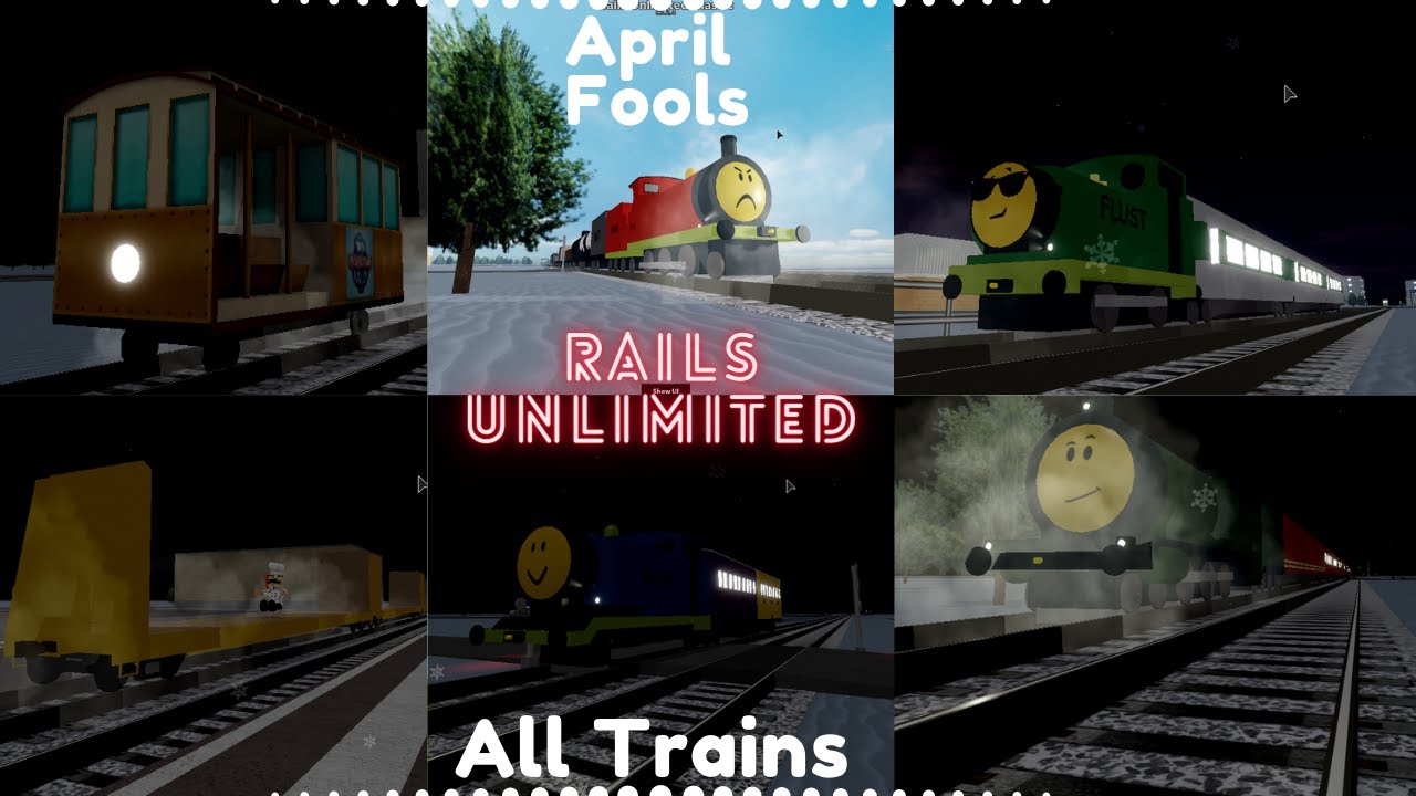 ALL TRAINS - Rails Unlimited April Fools Train Collection (Review ...