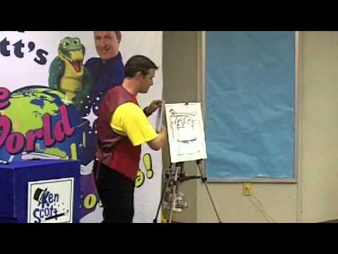 Ken Scott and Axtell's Hands-Free Magic Drawing Board. - YouTube