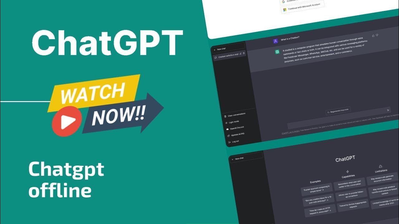 chatgpt offline - YouTube