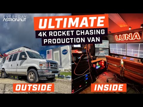 I Built The Ultimate 4K Rocket Chasing Van! Retired News Van Makeover ...